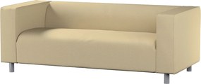Potah na pohovku IKEA  Klippan 2-místná barva zelená látka pletený vzor