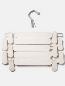 Sinsay - Sada ramínek s klipsy 5 pack - bílá