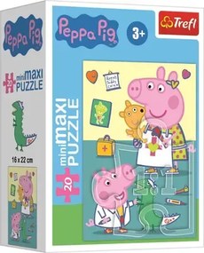 Trefl - Puzzle - Prasátko Peppa: Zdravotní prohlídka / 20 dílků / 22 x