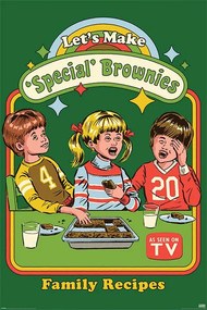 Plakát - Let's Make Special Brownies, Steven Rhodes