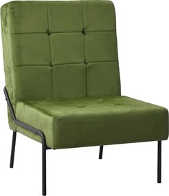 vidaXL Relaxační židle 65 x 79 x 87 cm samet [325775] Barva: světle zelená