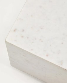 Mramorový odkládací stolek 50x50 cm Sorein – Kave Home