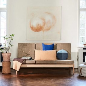 Krémový sedací vak Grid – OYOY Living Design