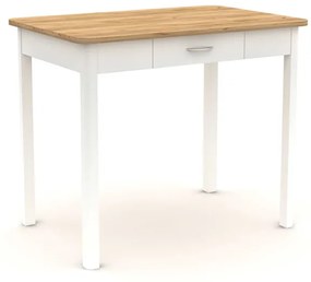 stůl PATRIK S01 60×90 cm b - bílý