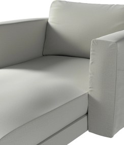 Potah na IKEA Norsborg šezlong s loketními opěrkami barva zelená látka sametová