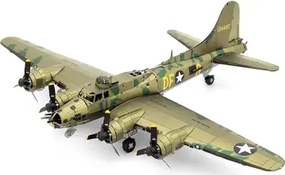 Metal Earth 3D puzzle Flying Fortress B-17 / 76 dílků / od 14 let