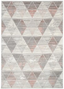 Kusový koberec Nathan šedorůžový 140x200cm