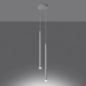 Závěsné svítidlo SOLLUX PASTELO 2 bílé G9 2x8W bez žárovky SL.1303