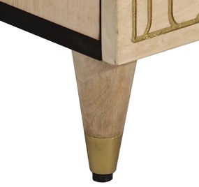 Noční stolek 50 x 33 x 60 cm masivní mangovníkové dřevo