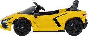 Elektrické autíčko Lamborghini Revuelto žluté