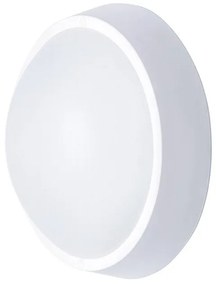 SOLIGHT LED venkovní přisazené svítidlo 18W/230V/1350Lm/4000K/120°/IP65, kruhové bílé