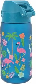 ion8 Leak Proof Dětská láhev Flamingos modrá 350 ml