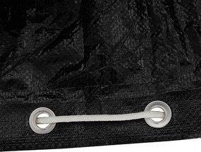 Plachty na zahradní nábytek 2 ks 6 oček Ø 125 x 75 cm kulaté 3155343