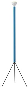 Flos F3772003 Luminator, nadčasová stojací lampa se stmívačem, 1x105W E27, modrá, výška 189cm