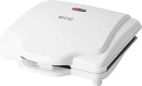 ECG S 1370 Waffle bílá / vaflovač / 700W / 2 vafle / nepřilnavý povrch