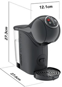 Krups - Kávovar na kapsle NESCAFÉ DOLCE GUSTO GENIO S 1500W antracit