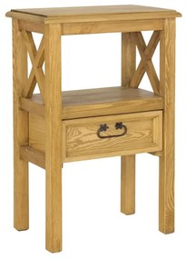 SIGNAL Odkládací stolek - POPRAD, medová borovice