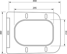 Sapho Sapho, PORTO WC sedátko, SLIM, Soft Close, Easy Take, bílá, PZS102V