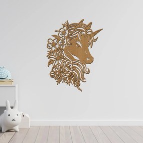dřevo života Dřevěná dekorace UNICORN Zvolte barvu dekoru: Třešeň, Rozměry šxv (cm): 20x26