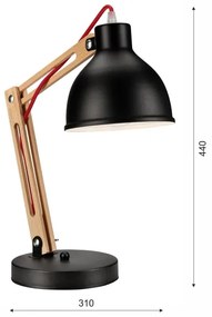 Stolní lampa MARCELLO 1xE27/60W/230V