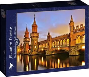 BLUEBIRD Puzzle Oberbaumbrücke, Berlín, Německo / 1000 dílků / 69 x 47