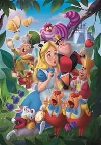 Clementoni 39952 Puzzle Alenka v řísi divů 1000 dílků