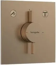 Hansgrohe DuoTurn E - Baterie pod omítku | pro 2 spotřebiče | kartáčov