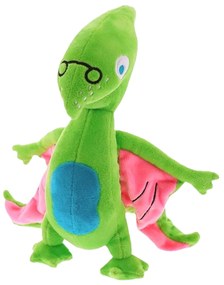 Zelený plyšový dinosaur SPINO s křídly a brýlemi