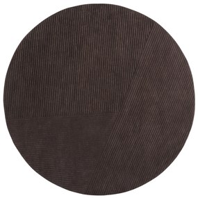 NORTHERN Koberec Row Circular, Ø200, Dark Brown