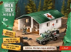 TREFL Stavebnice BRICK TRICK Moro: Polní nemocnice XL / věk 6+