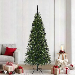 Umělý vánoční stromeček Zelená 210 cm PE a PVC 3397368