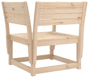 Zahradní židle masivní borové dřevo