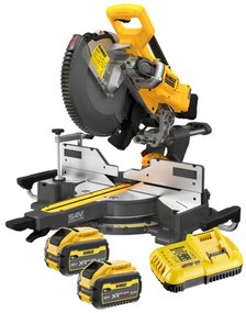 DeWALT - 54V AKU pokosová pila 305 mm, 2x aku 9,0 Ah FLEXVOLT, nabíječka DCS781X2