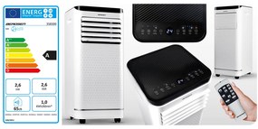 Přenosná klimatizace Berdsen BD-583 s výkonem 9000 BTU pro efektivní chlazení