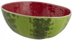Salátová Mísa - 28 Cm, Vodní Meloun - Keramika