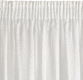 ZÁCLONA NA PÁSCE SIBEL 300 CM X 250 CM CM BÍLÁ