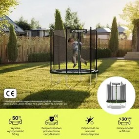 ZIPRO Jump Pro OUT Trampolína 4FT 127 cm / s venkovní síťí