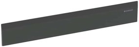 Geberit - Souprava pro sprchový odtok ve stěně, kryt z plastu, matná černá 154.335.14.1