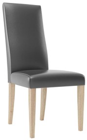 Jídelní židle Kelbu 101 (dub camargue + černá). 1068256