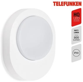 Telefunken 312006TF - LED Venkovní nástěnné svítidlo LED/8W/230V IP44 bílá