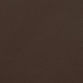 vidaXL Stínící plachta oxfordská látka obdélníková 3,5 x 5 m [135820] Barva: Hnědá