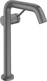 Hansgrohe Tecturis S - Umyvadlová baterie s výpustí Push-Open, CoolStart, EcoSmart+, kartáčovaný černý chrom 73370340