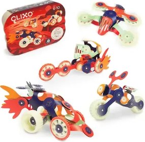 CLIXO Mars Rovers Magnetická stavebnice / 30ks / od 6 let