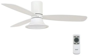 Lucci Air 210661-LED Stmívatelný ventilátor FLUSSO 1xGX53/18W/230V dřevo/bílá+DO