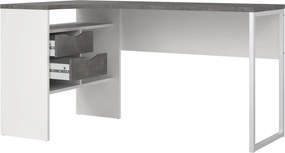 FALCO Psací stůl Felix 118 bílá/beton