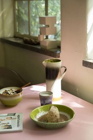HK living Keramický hrnek 70's Mug Yeti 180 ml, fialová barva, keramika