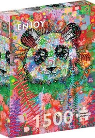 ENJOY Puzzle Záhadná panda / 1500 dílků / od 14 let