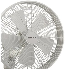 Lucci Air 213128EU - Nástěnný ventilátor BREEZE 55W/230V bílá + dálkové ovládání