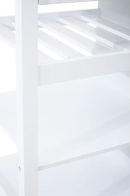Servírovací stolek na kolečkách z kaučukového dřeva 48x105 cm Frankfurt – Premier Housewares