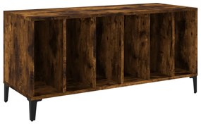 vidaXL Skříňka na LP desky kouřový dub 100x38x48 cm kompozitní dřevo